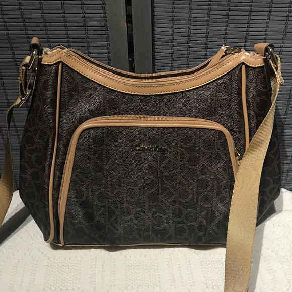 Calvin Klein | Bags | Calvin Klein Signature Logo Satchel | Poshmark